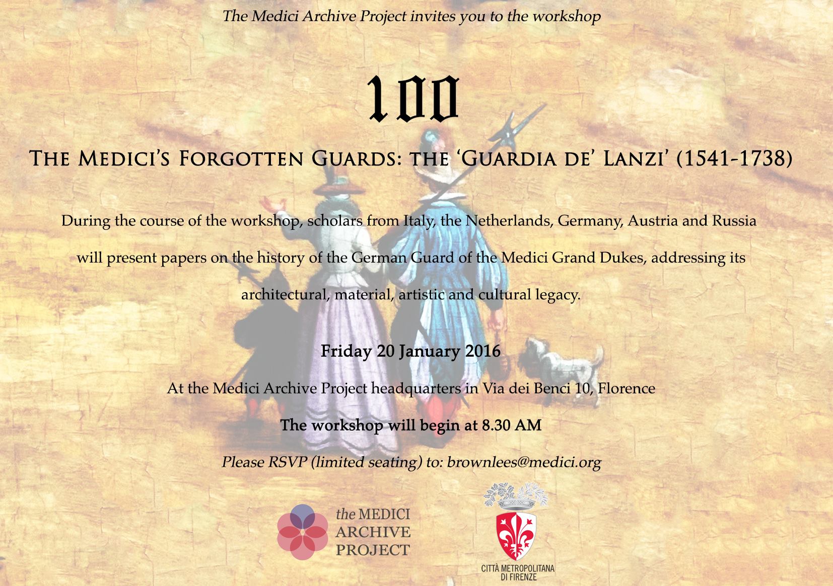 The 100 Initiative - The Medici Archive Project